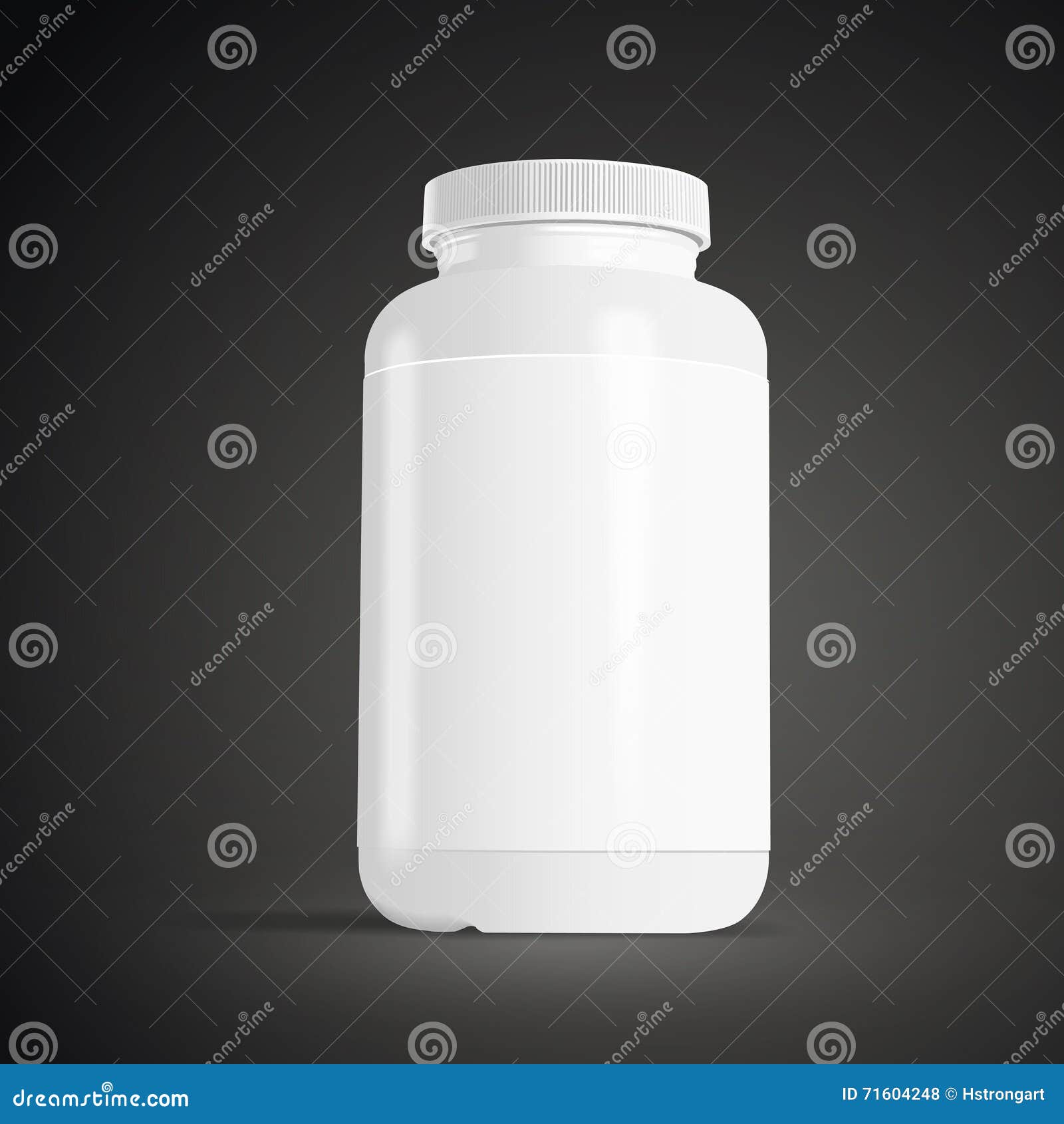 Blank Medicine Package Unlabeled Packet Of Tablets Cartoon Vector ...