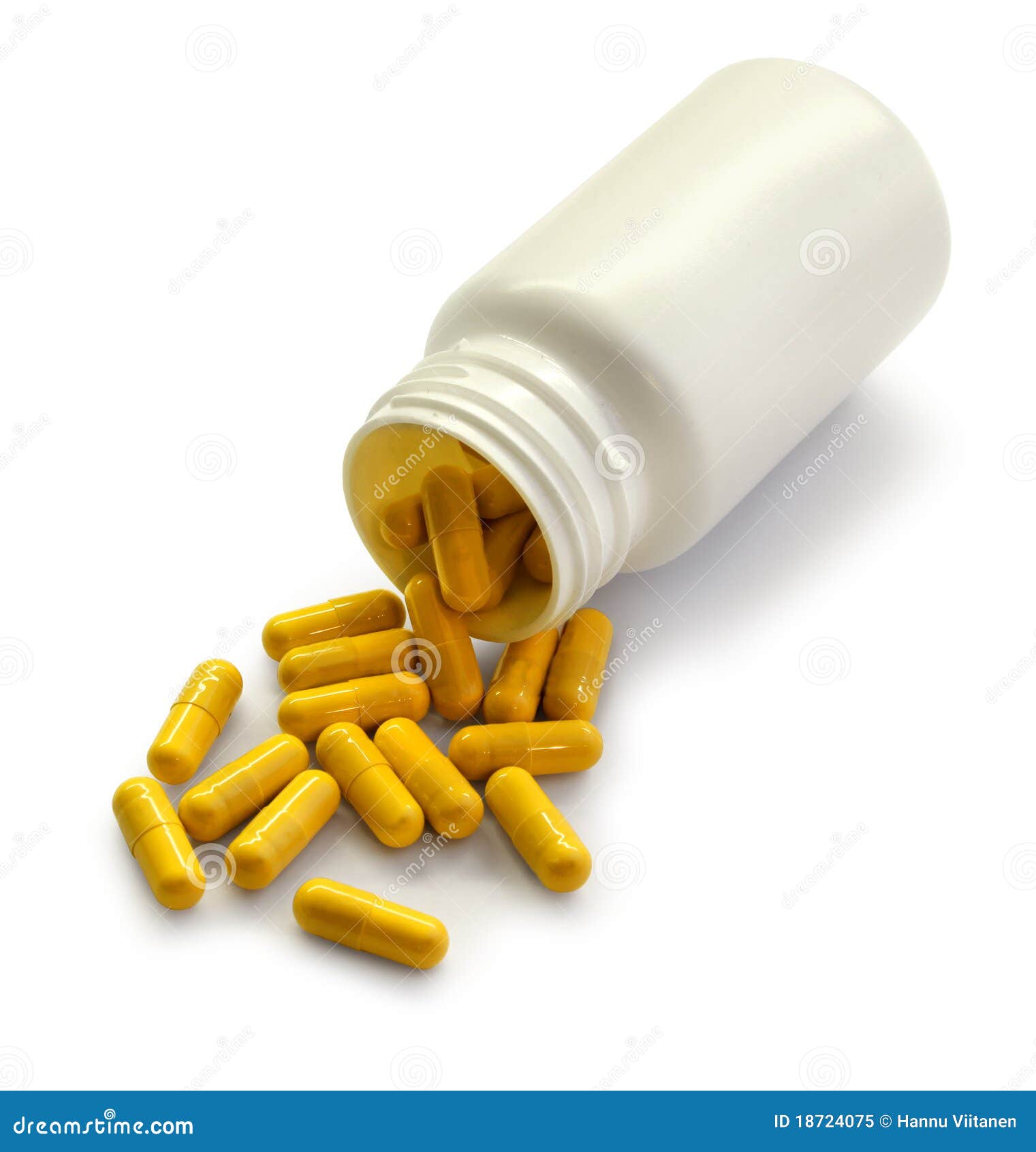 Blank medicine pot open stock image. Image of drugs, tablet - 18724075