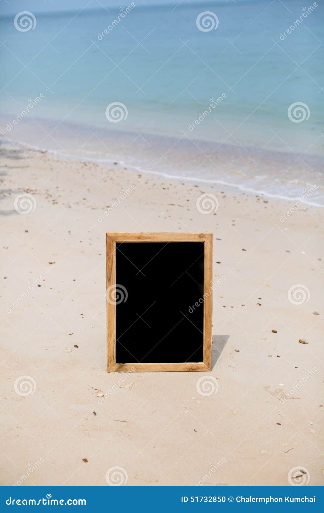 Blank Menu Board at the Beach Stock Photo - Image of beauty, landscape ...