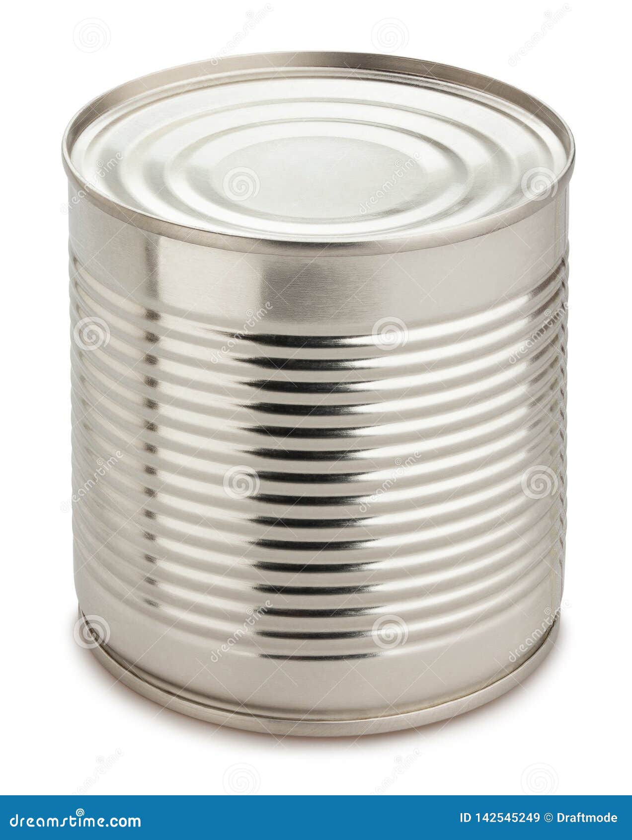 Blank metal food can stock image. Image of preserve - 142545249