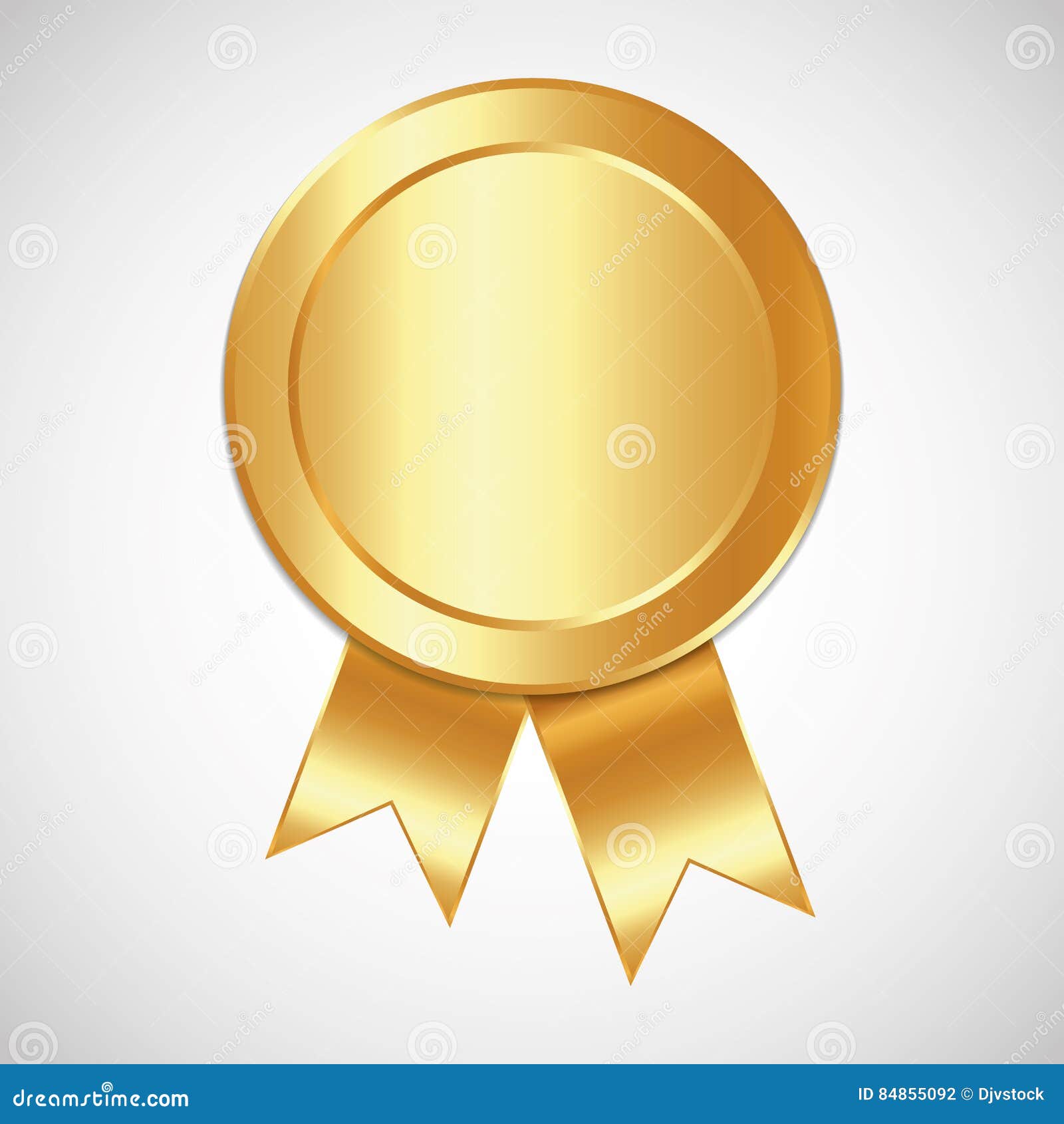 Blank Metallic Label or Seal Icon Image Stock Illustration ...