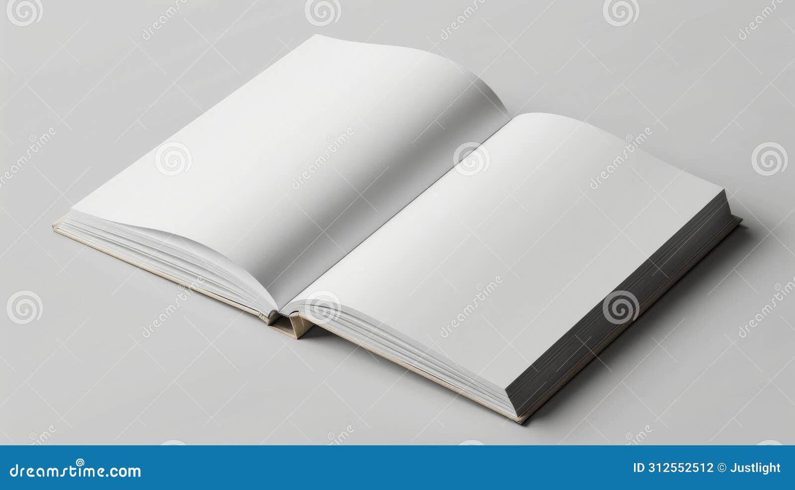 Blank Mockup of a Book Layout Design with a Vertical Orientation Adding ...