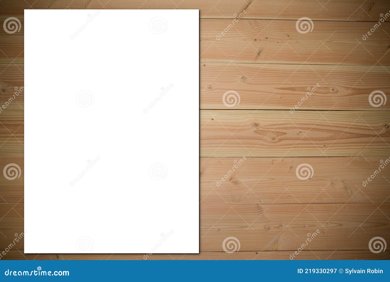 Blank Mockup Empty White Sheet Empty Paper Of Brochure Aside Copy Space ...