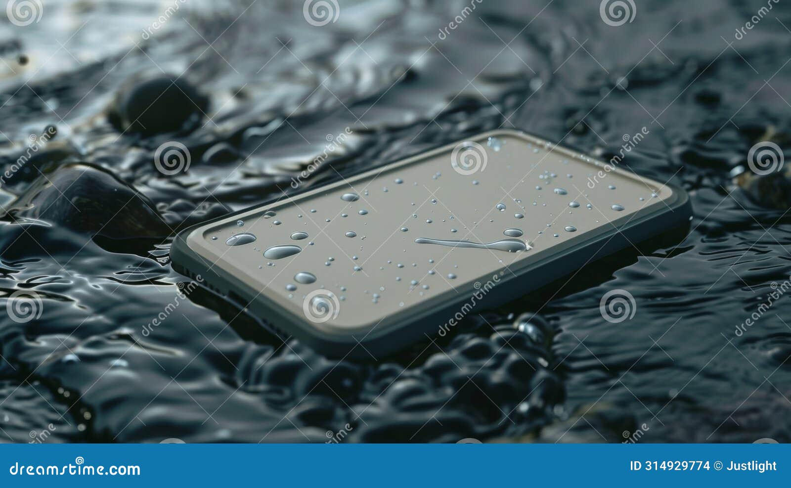 Blank Mockup of a Militarygrade Ereader with Shock and Water Resistance ...