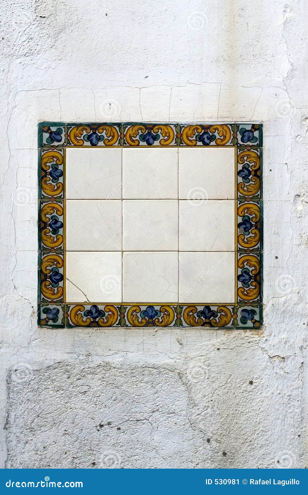 Blank mosaics stock image. Image of background, blue, wall - 530981