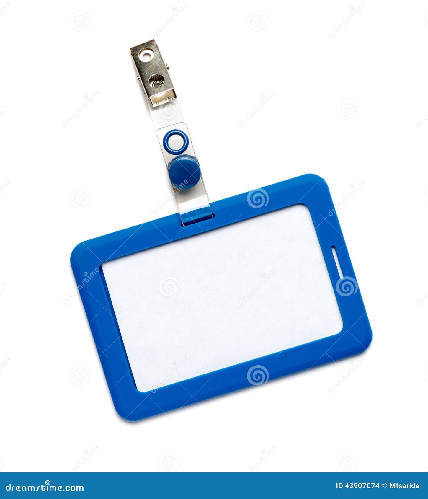Blank Name Tag stock photo. Image of photograph, badge - 43907074