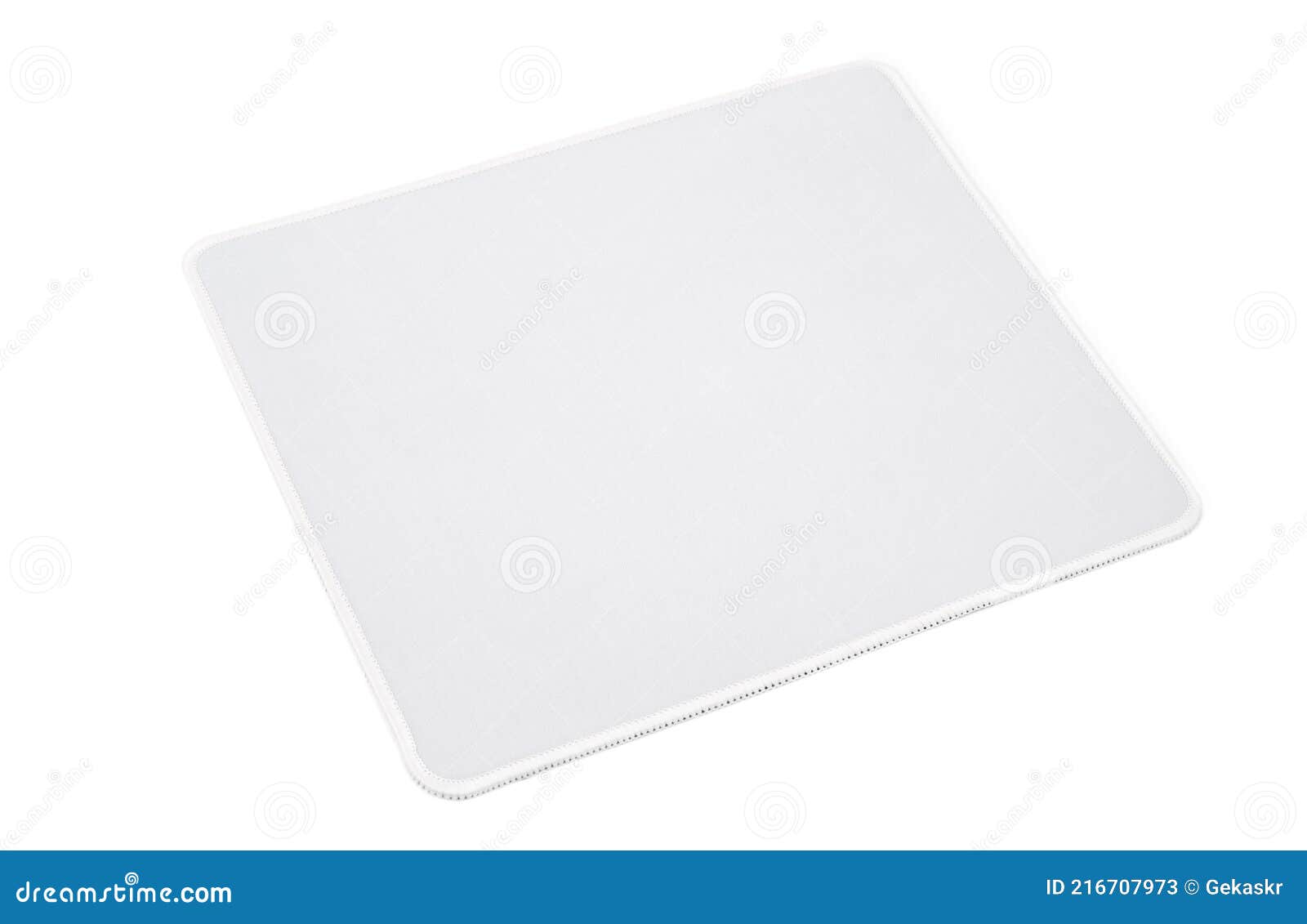 Blank napkin on table stock image. Image of template - 216707973