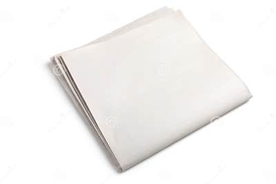 Blank Newspaper stock photo. Image of newspaper, copy - 34372342
