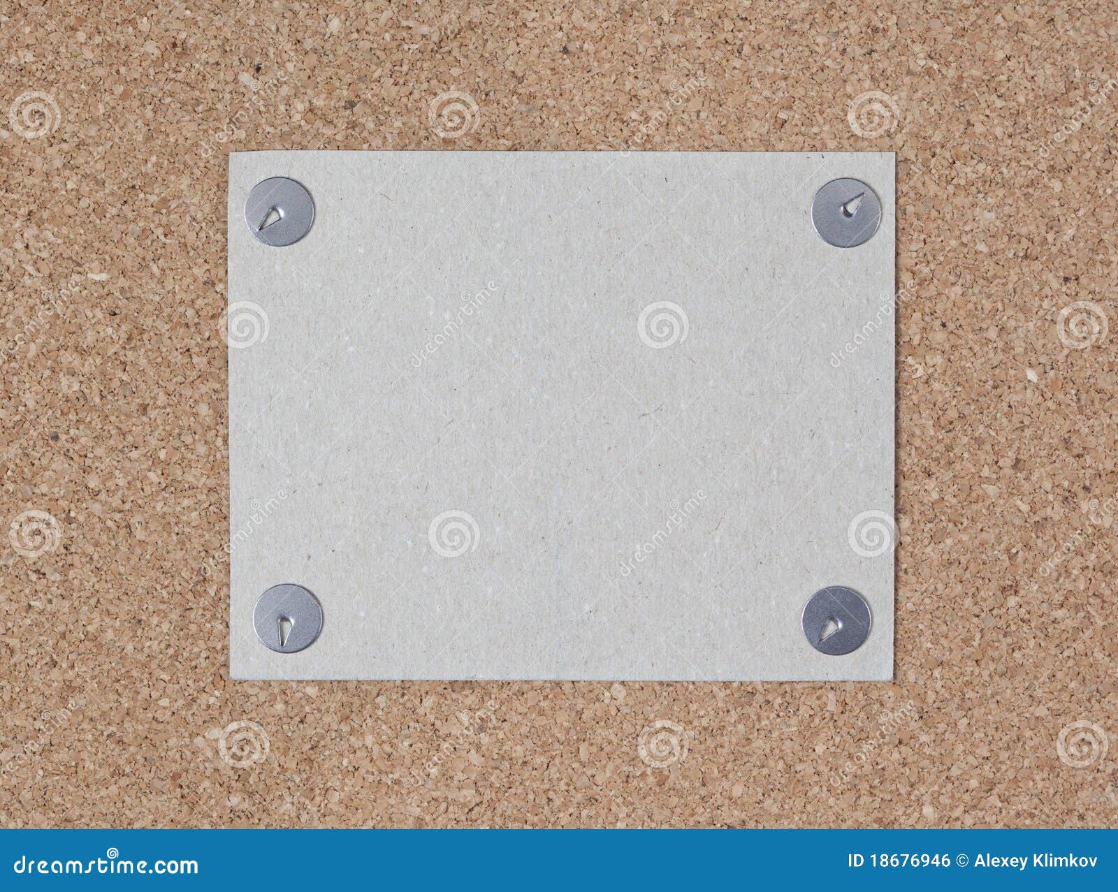 Blank note on board stock photo. Image of frame, memo - 18676946