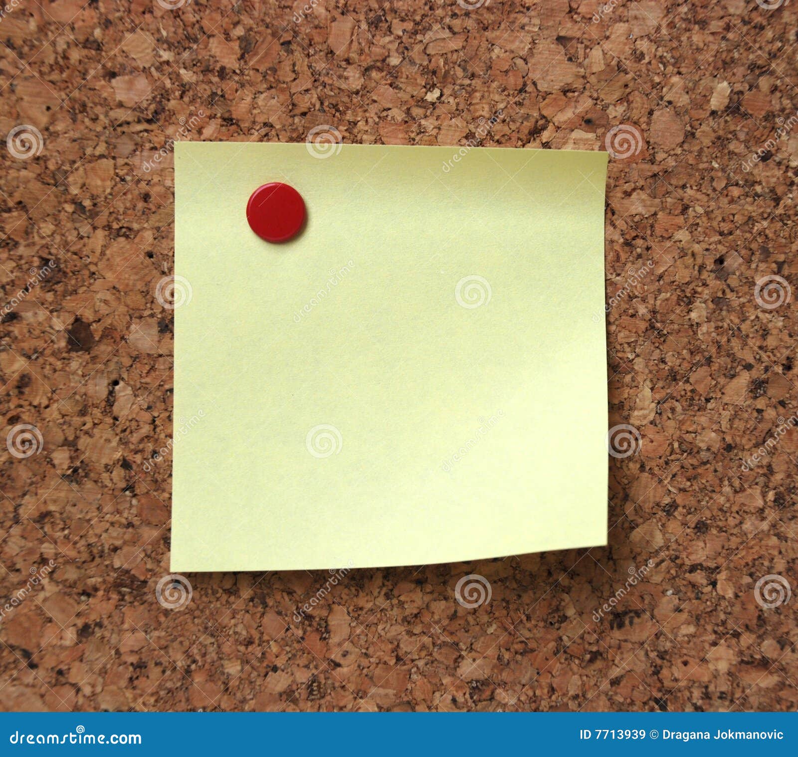 Blank note pad stock image. Image of empty, note, surface - 7713939