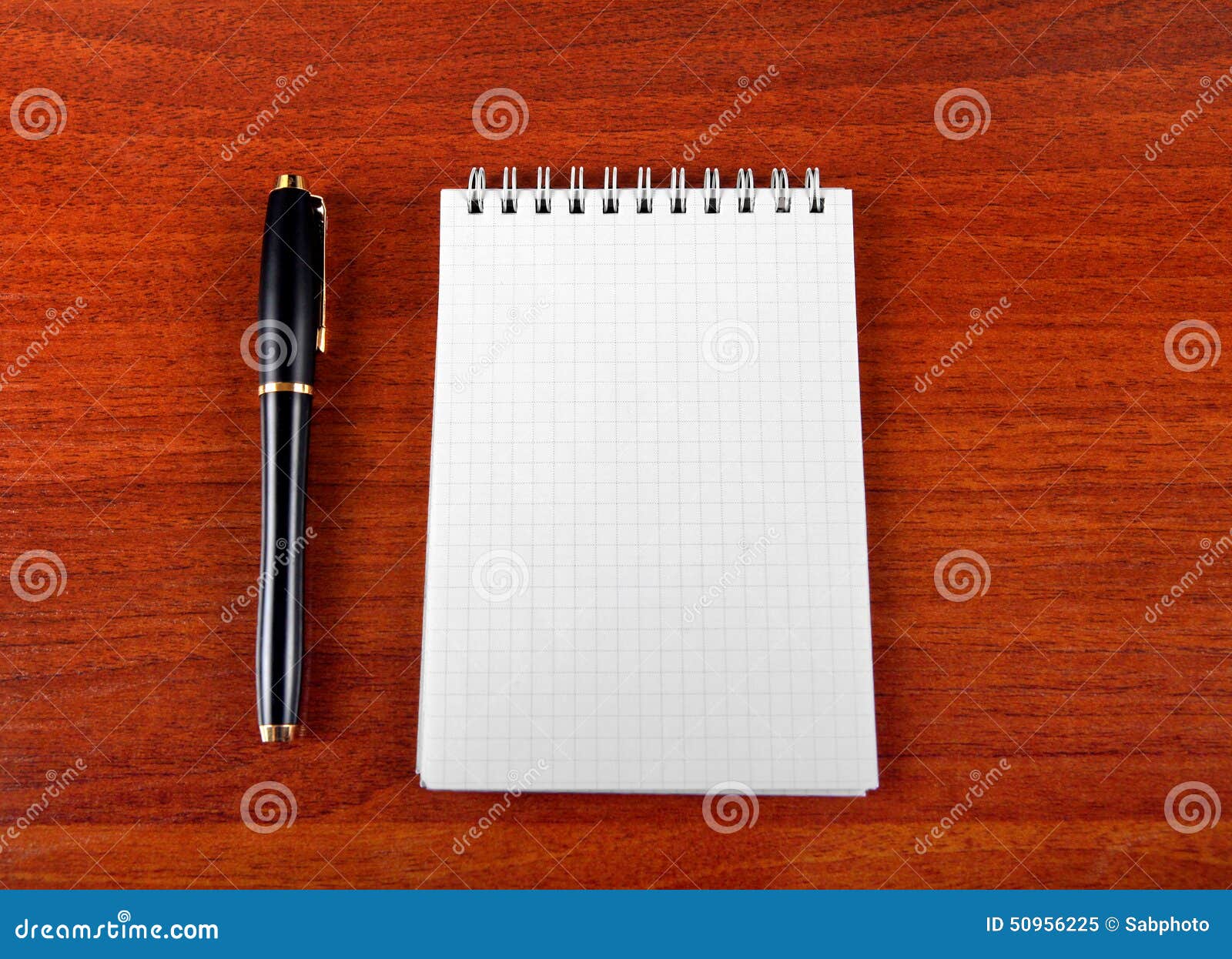 Blank Note Pad stock image. Image of board, background - 50956225