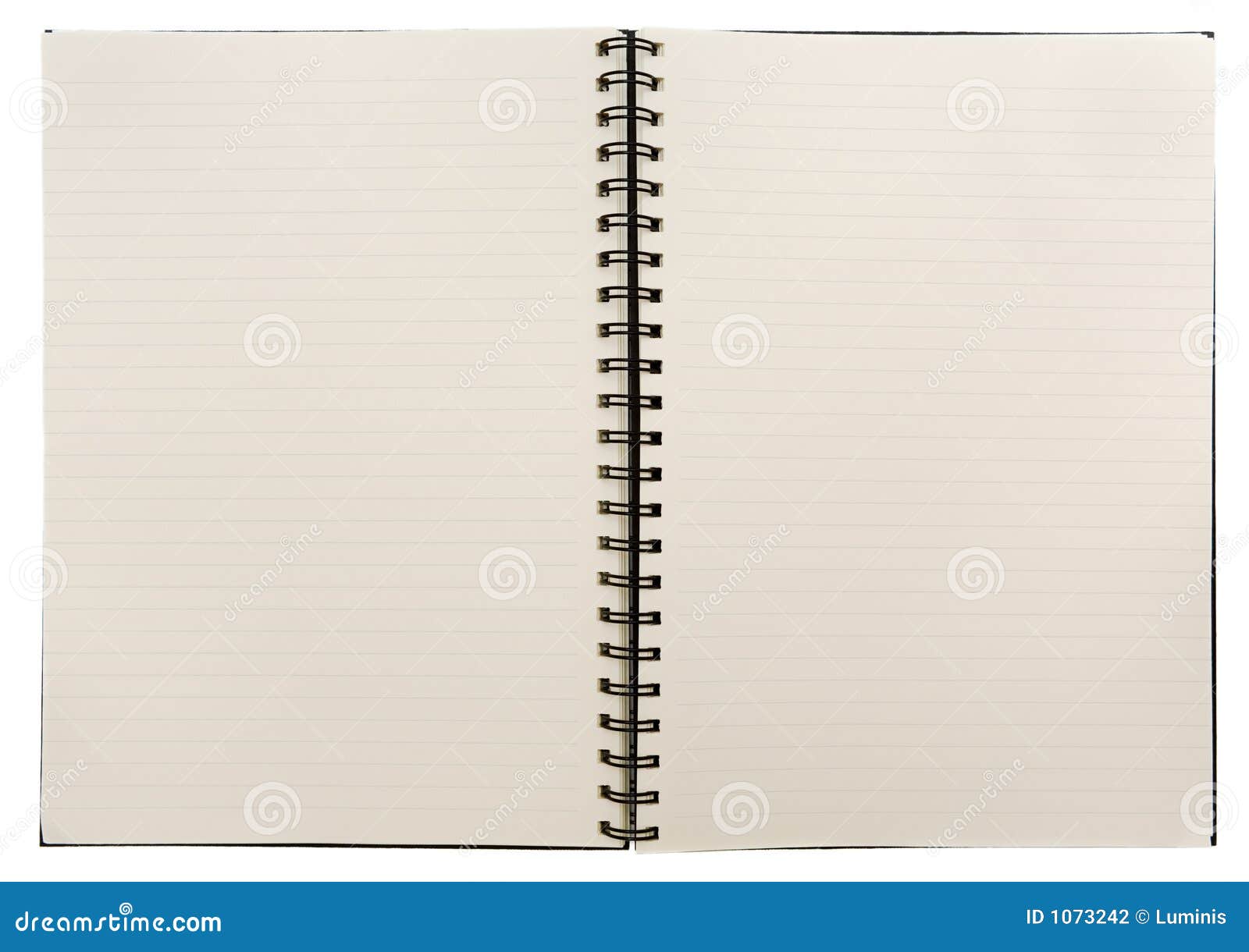 Blank Notebook stock photo. Image of learning, line, letter - 1073242