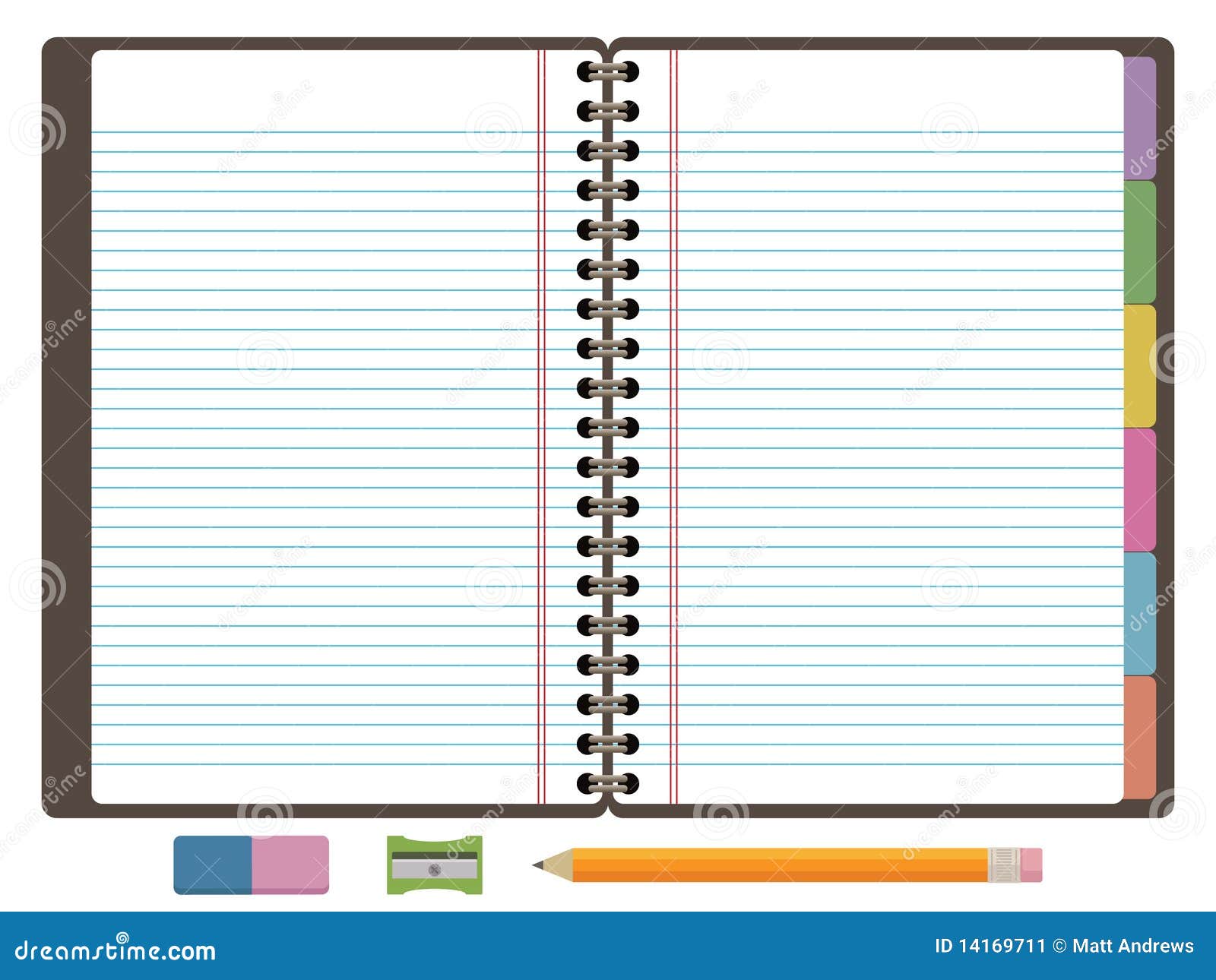 Blank Notepad Clipart