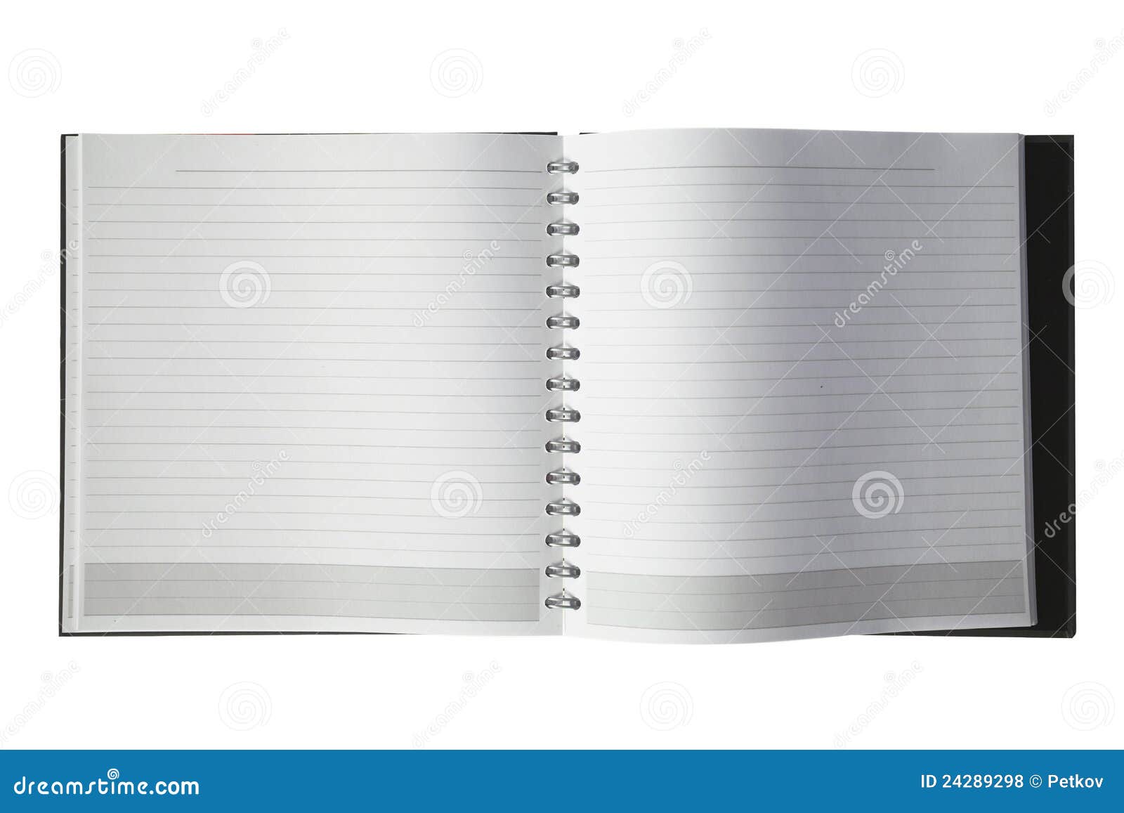 Blank notebook stock photo. Image of compose, diary, book - 24289298