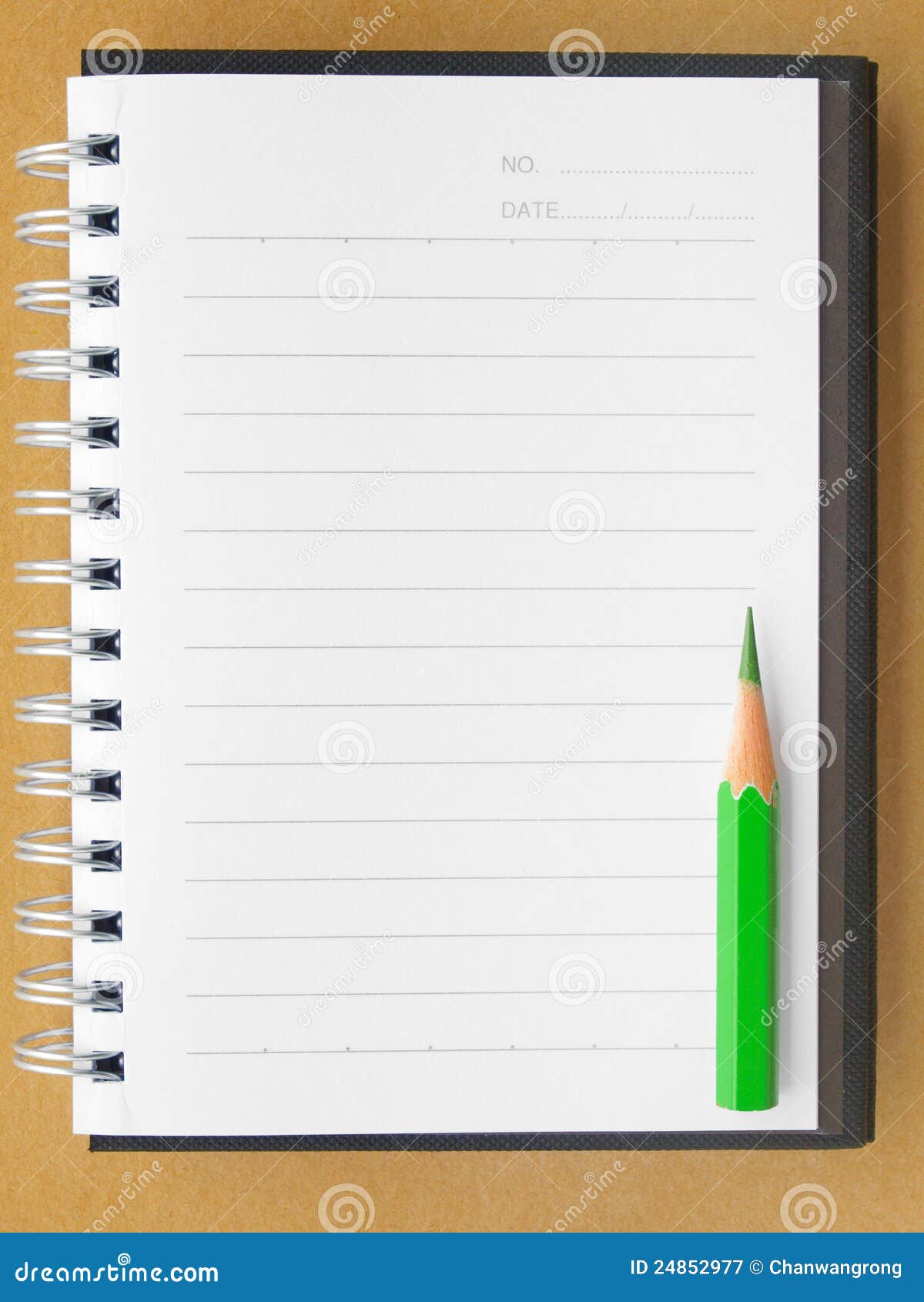 Blank Notebook Royalty Free Stock Photography - Image: 24852977