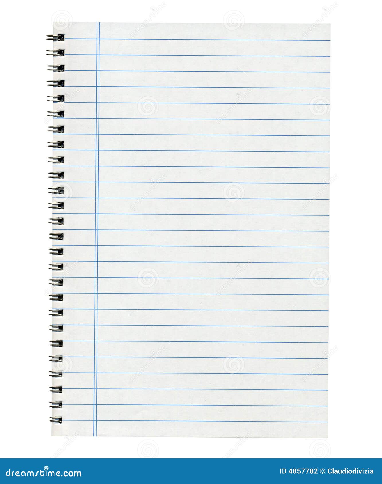 Blank notebook stock photo. Image of ring, document, office - 4857782