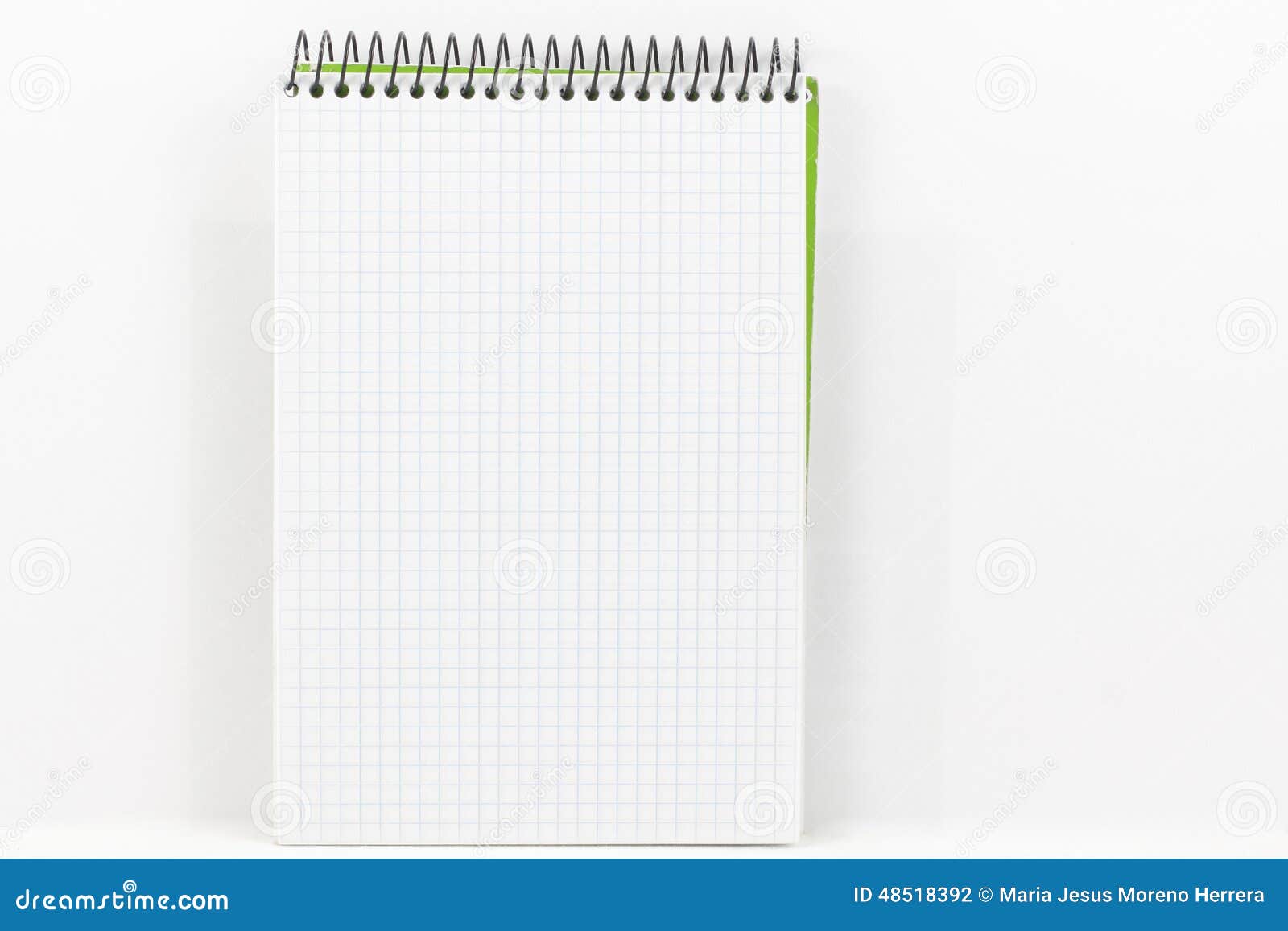 Blank notebook stock photo. Image of sheet, message, isolated - 48518392