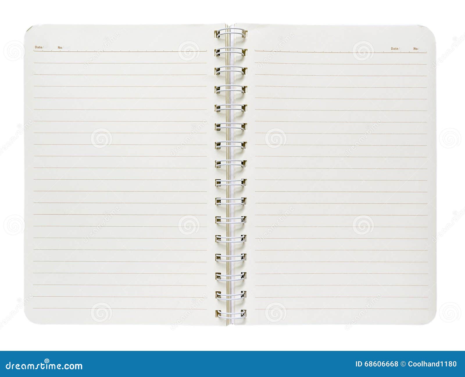 Blank notebook stock photo. Image of study, isolated - 68606668