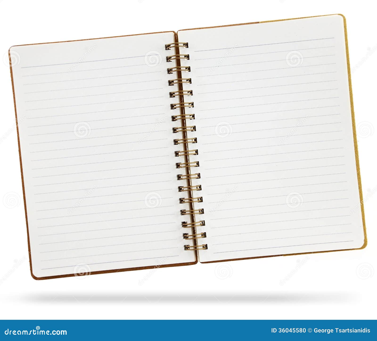 Blank Notebook In Top View With Music Concept Black Background Stock ...