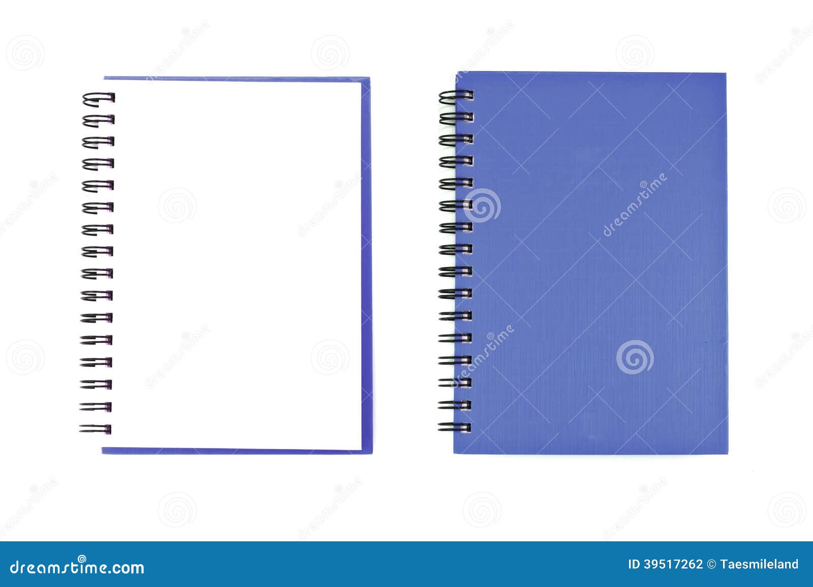 Blank NoteBook Open Two Face Stock Photo - Image of face, education ...