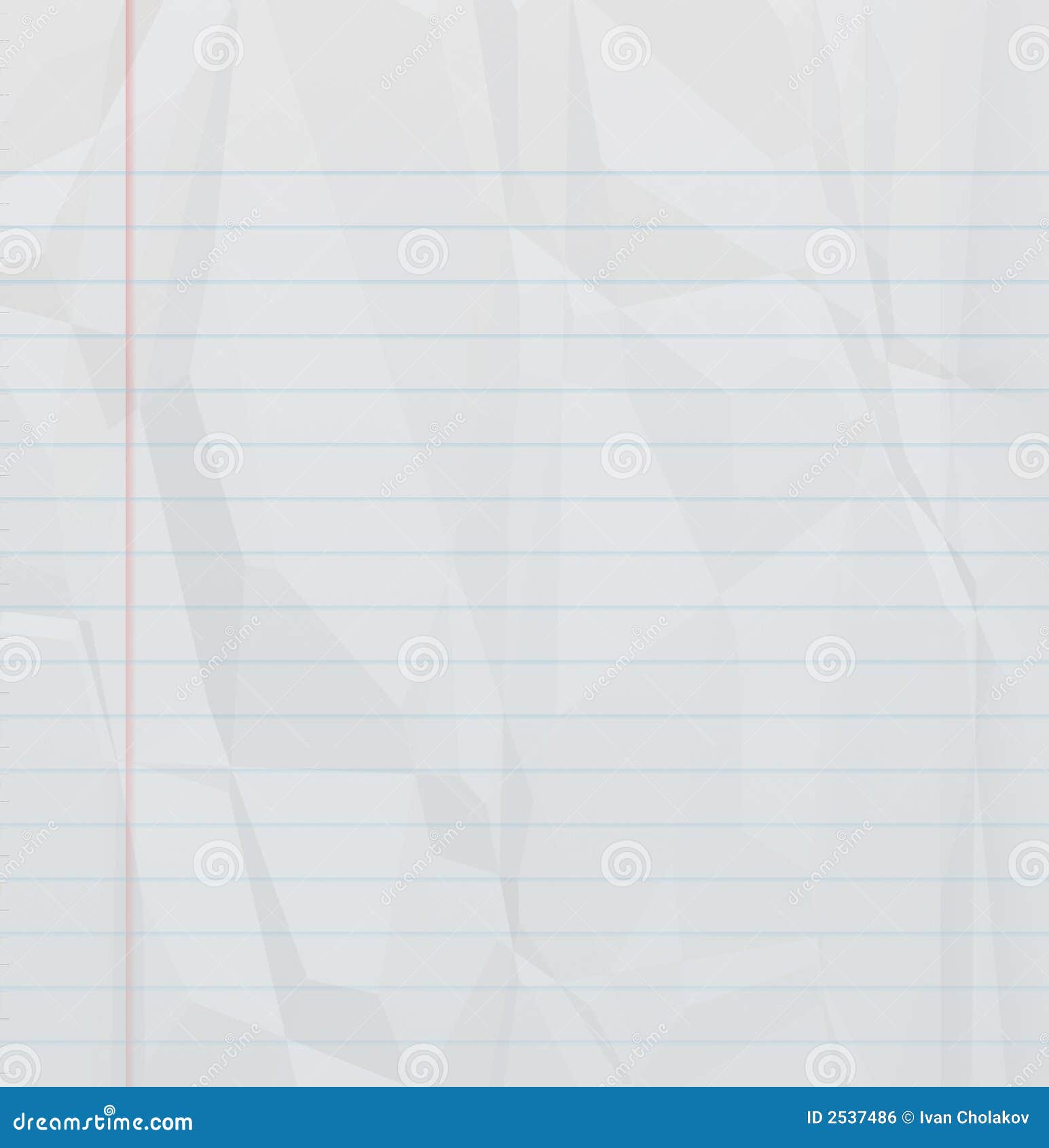 Blank notebook page stock illustration. Illustration of write - 2537486