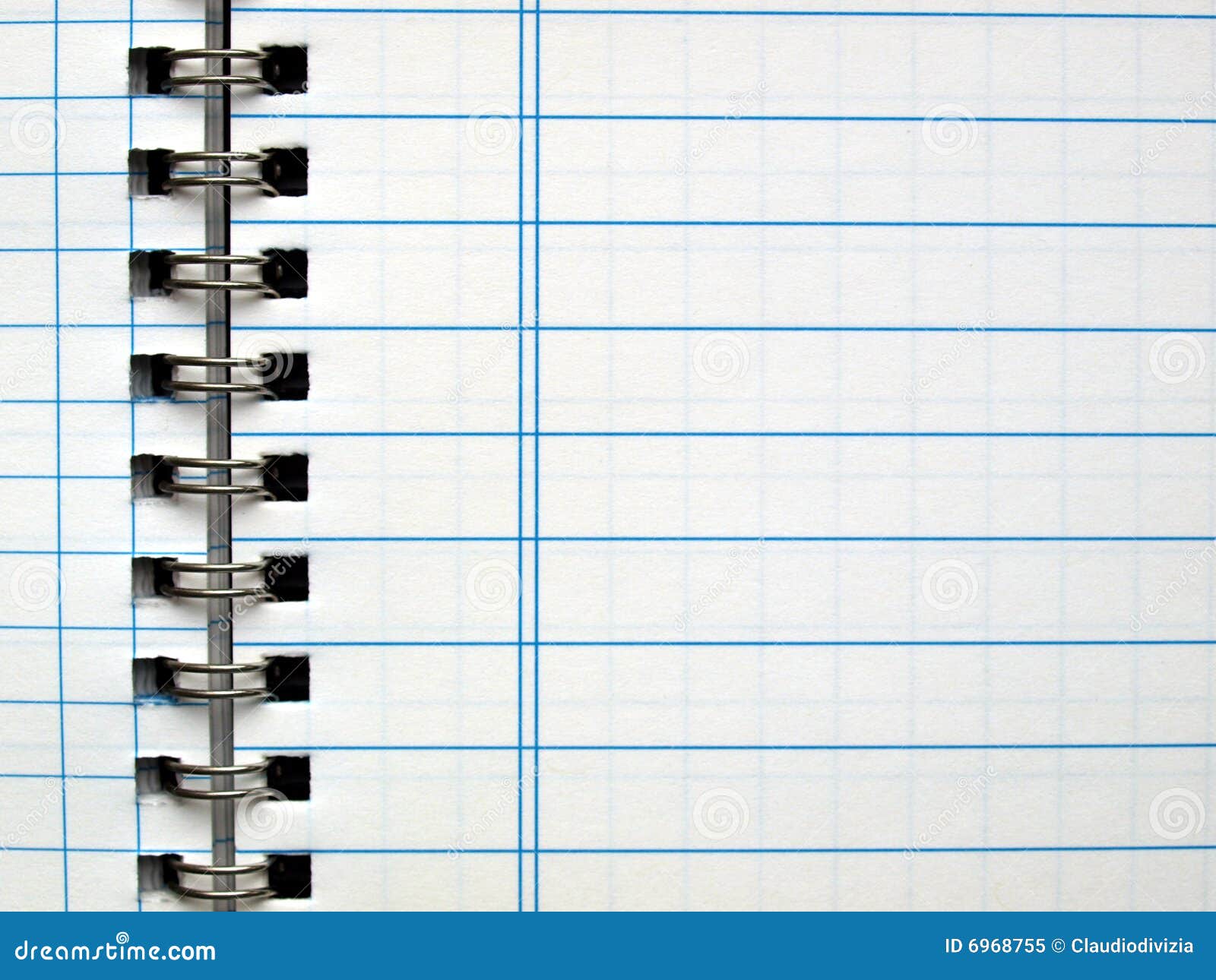 Blank notebook page stock image. Image of post, sheet - 6968755
