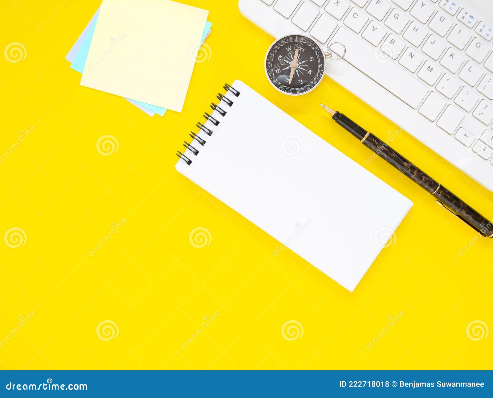 Keyboard With Compass Black And White Stock Photo | CartoonDealer.com ...