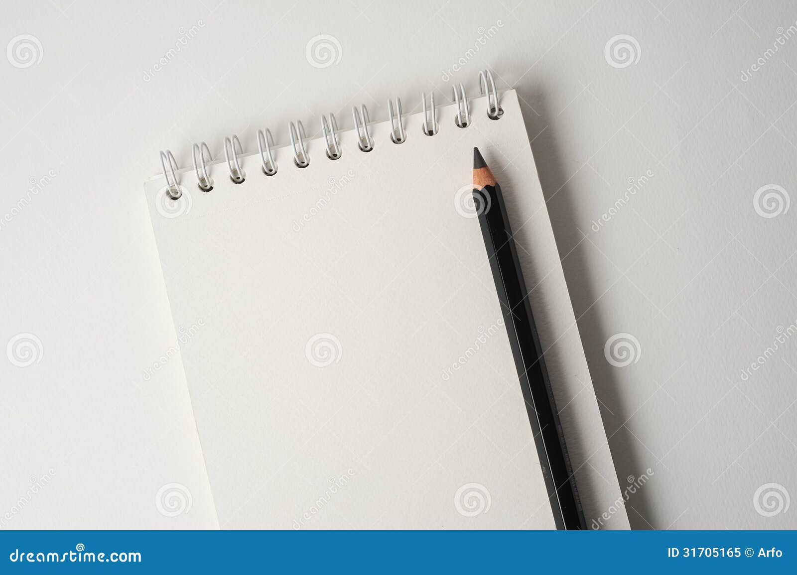 Blank notebook stock image. Image of office, bulletin - 31705165