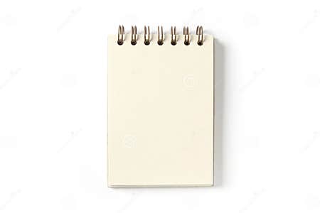 Blank Notepad stock photo. Image of message, business - 18671178