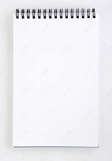 Blank notepad 2 stock image. Image of academic, sheet, office - 463713