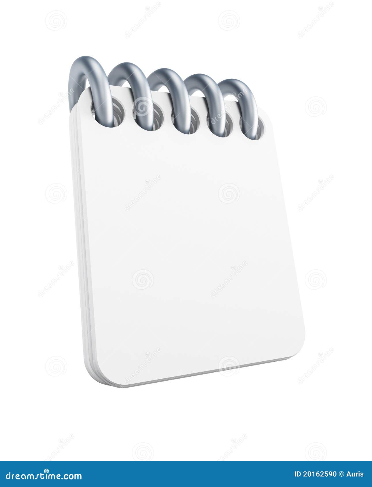 Blank notepad stock illustration. Illustration of notepad - 20162590