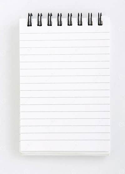 Blank notepad stock photo. Image of blank, page, academic - 463712