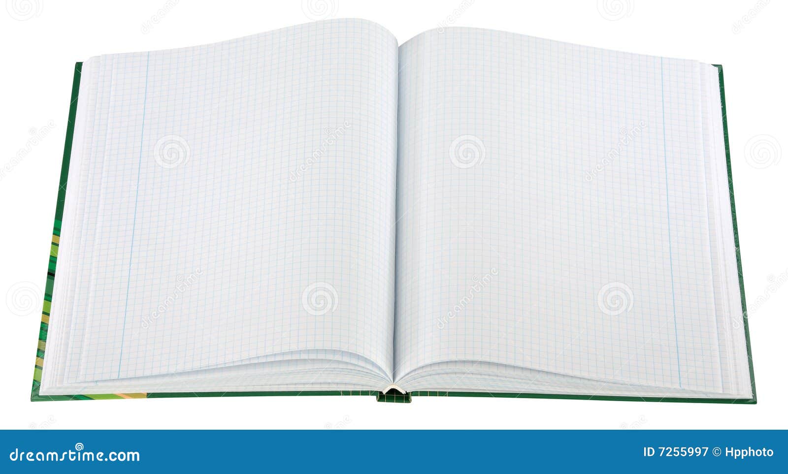Blank Notepad isolated stock image. Image of note, line - 7255997