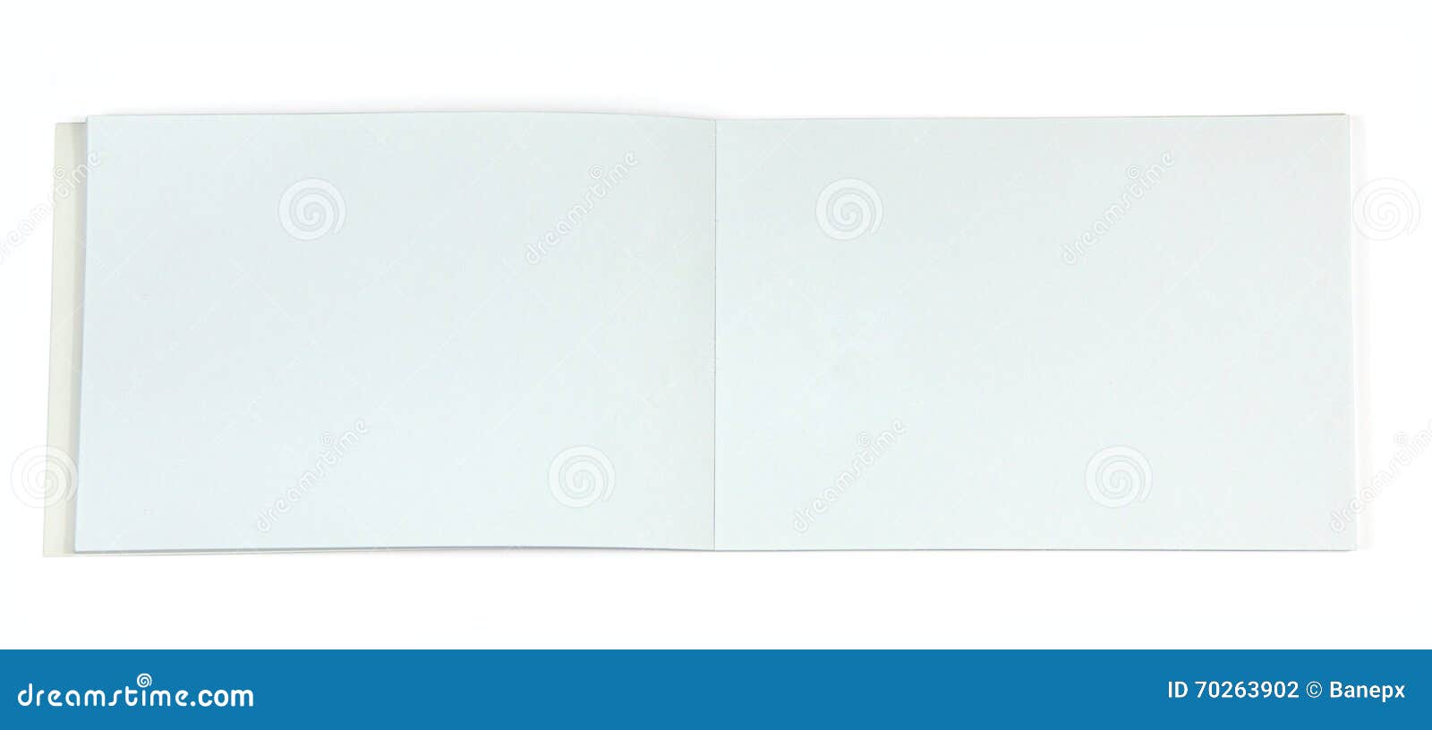 Blank Notepad Pages stock photo. Image of empty, memo - 70263902