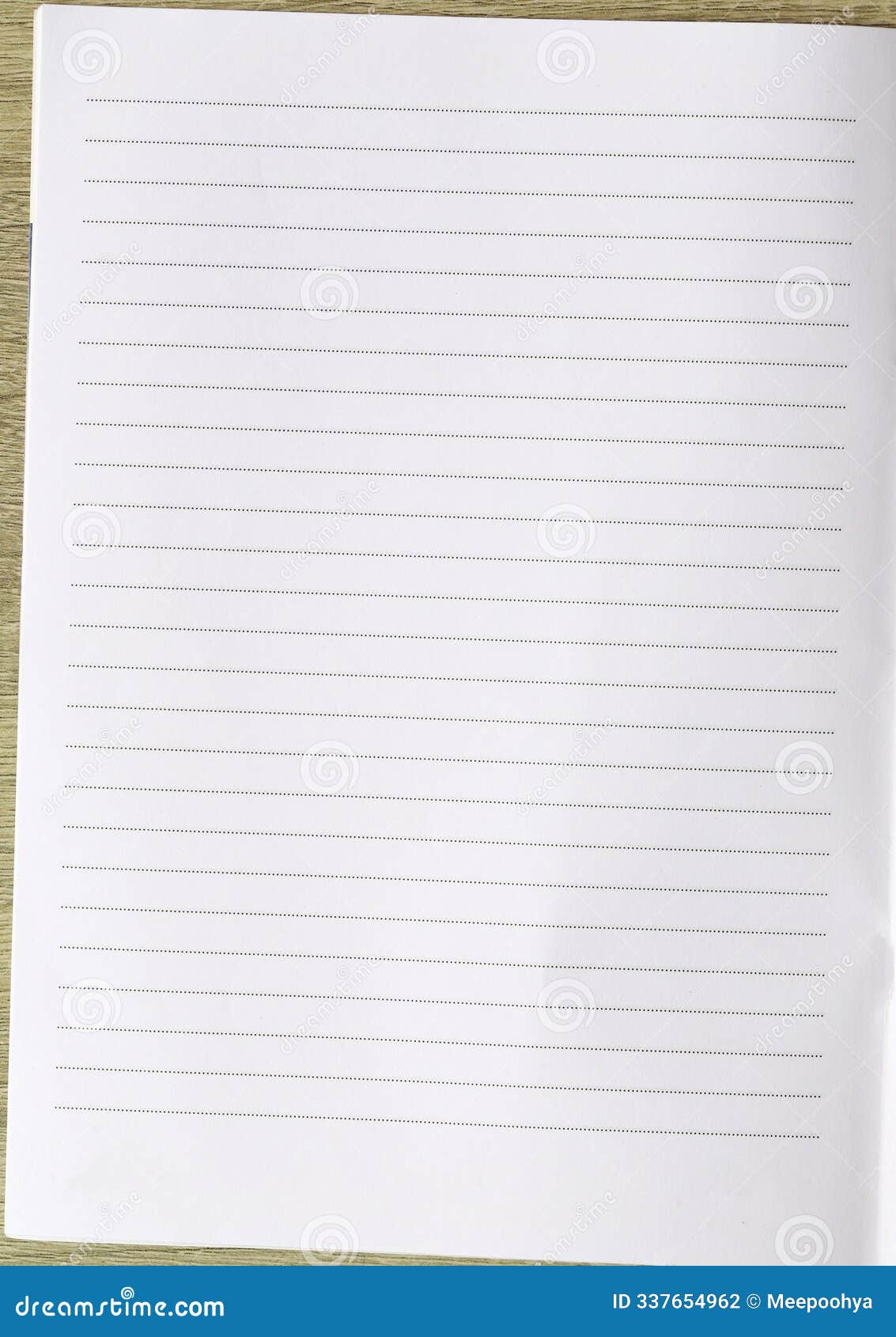 Blank Notepad for Writing and Note-Taking Stock Photo - Image of blank ...