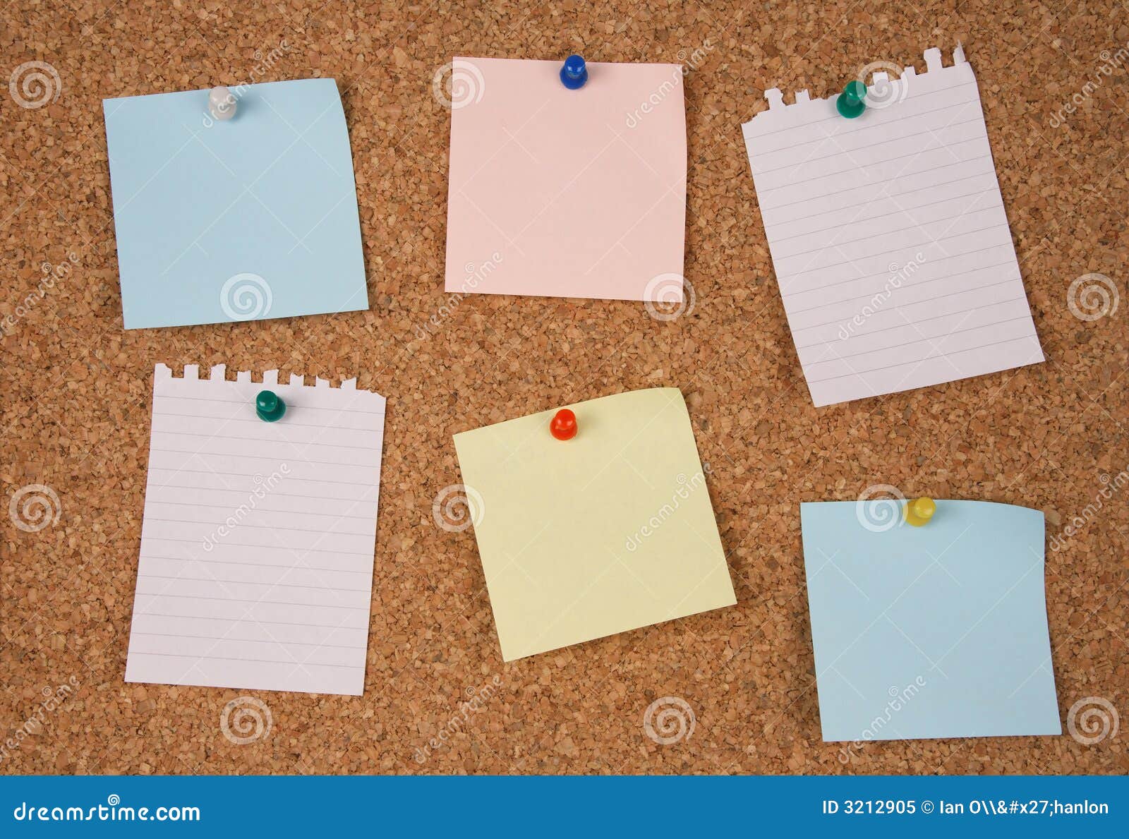 Blank notes stock image. Image of memo, post, stationary - 3212905