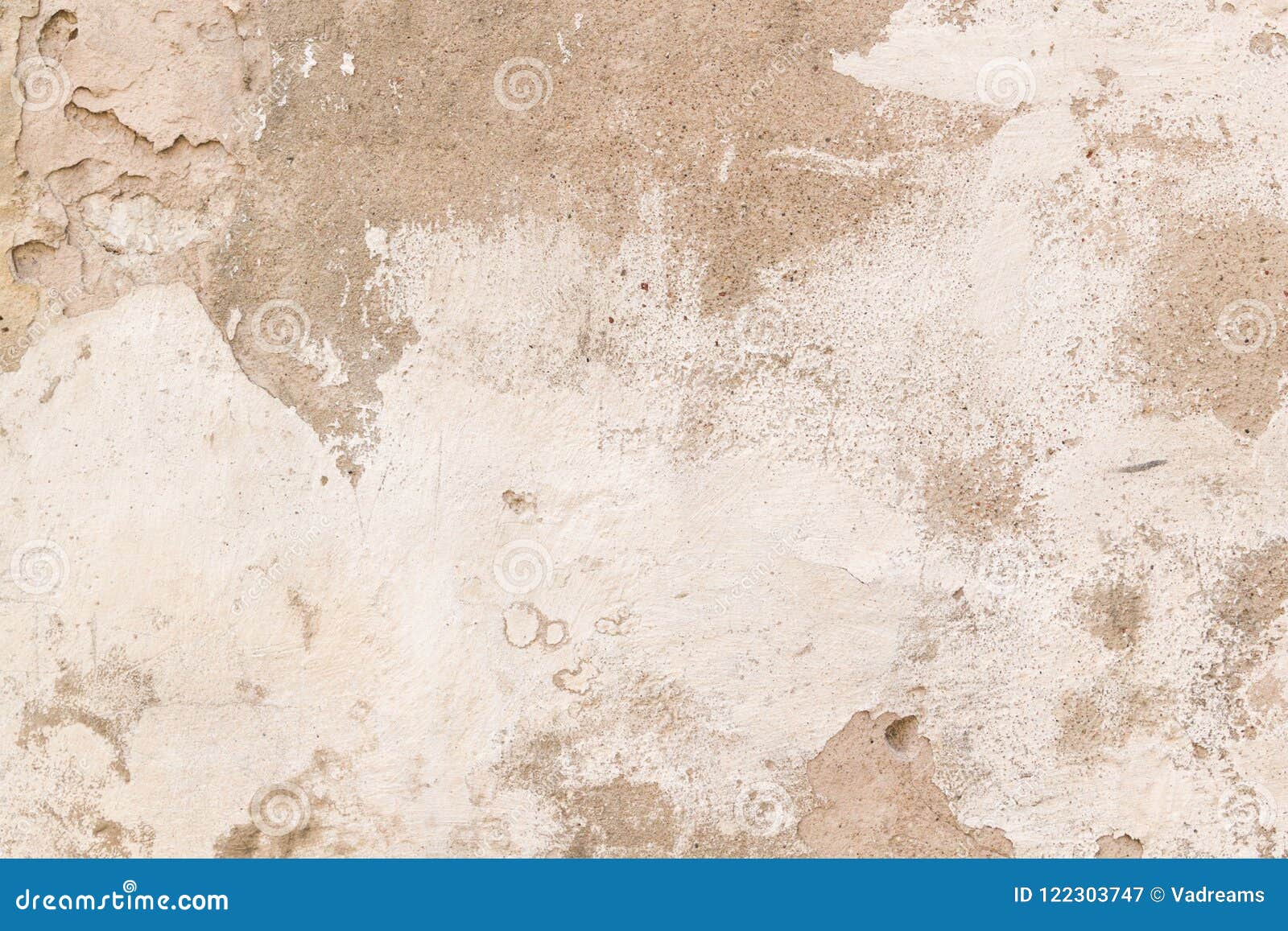 Old Empty Dirty Plaster Wall with Cracked Structure As Background ...