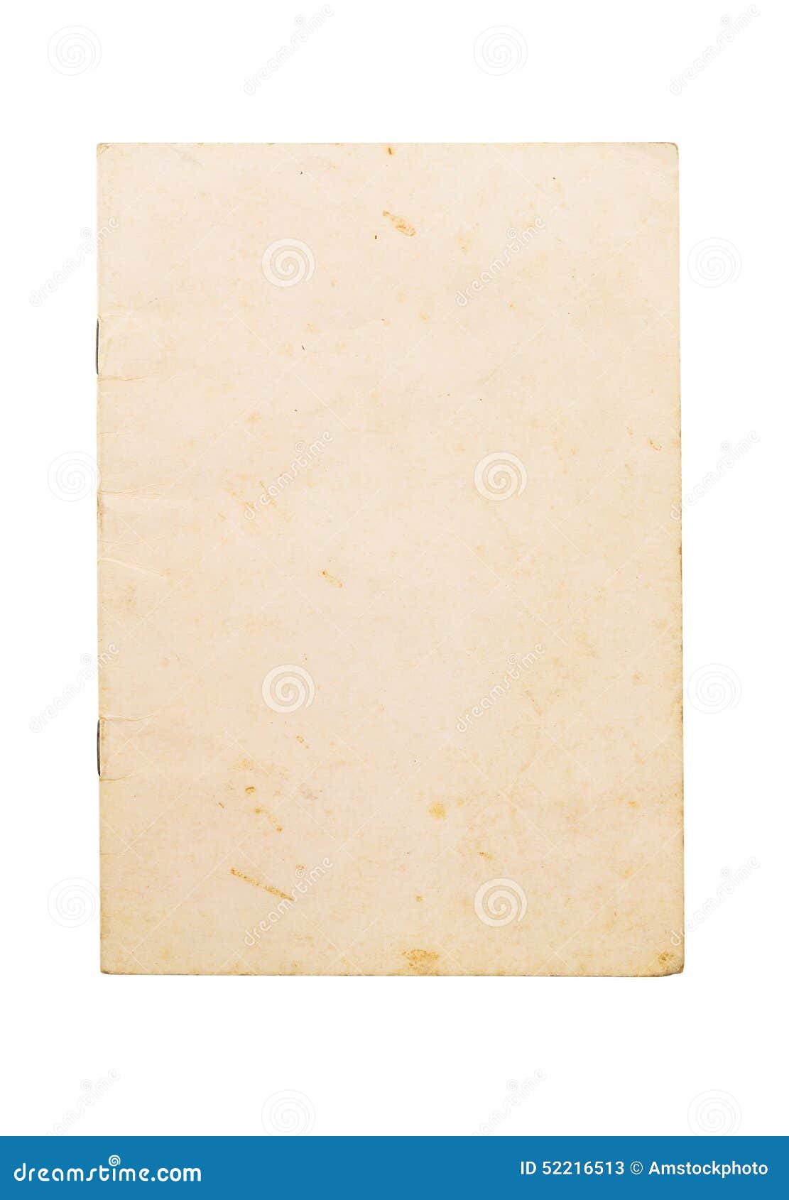 Blank old note book cover stock image. Image of front - 52216513