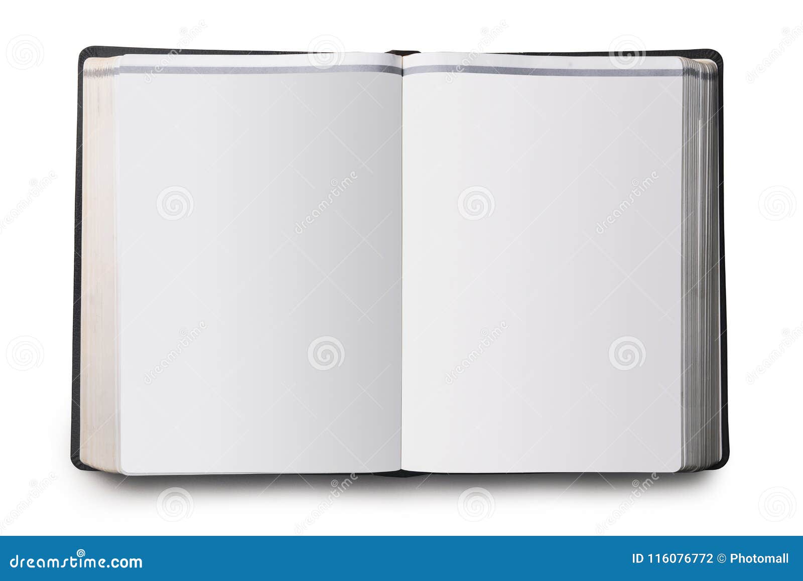 Blank open book stock photo. Image of message, object - 116076772