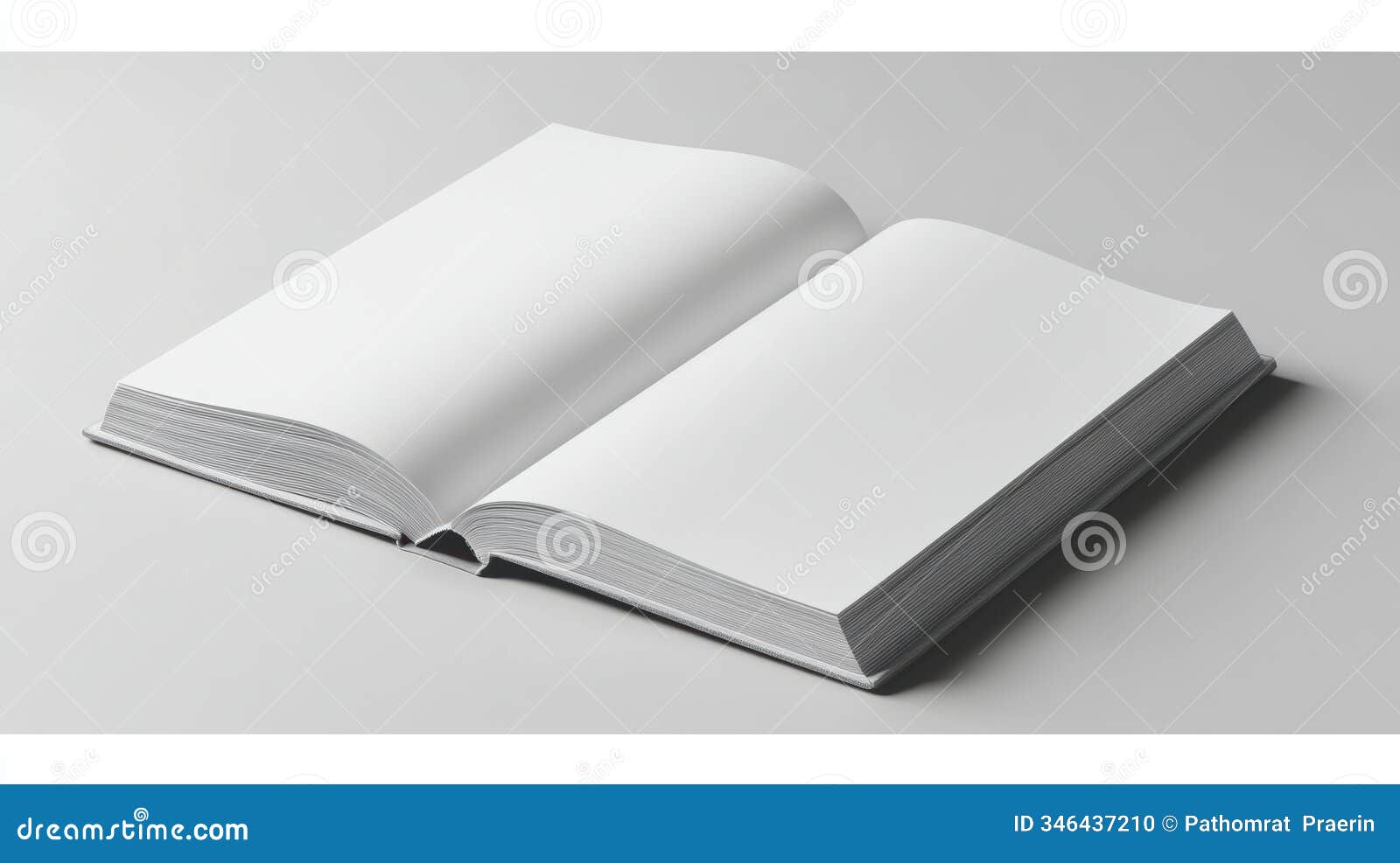 Realistic A4 Pages Mockup Design, Blank Sheet Paper Mockup Stand. Flat ...