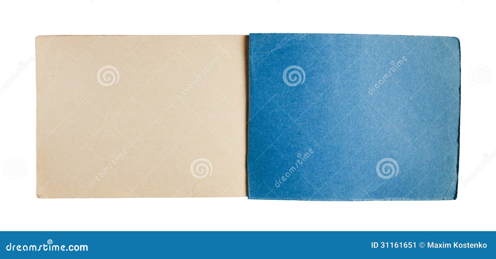 Blank open notepad stock image. Image of empty, reminder - 31161651