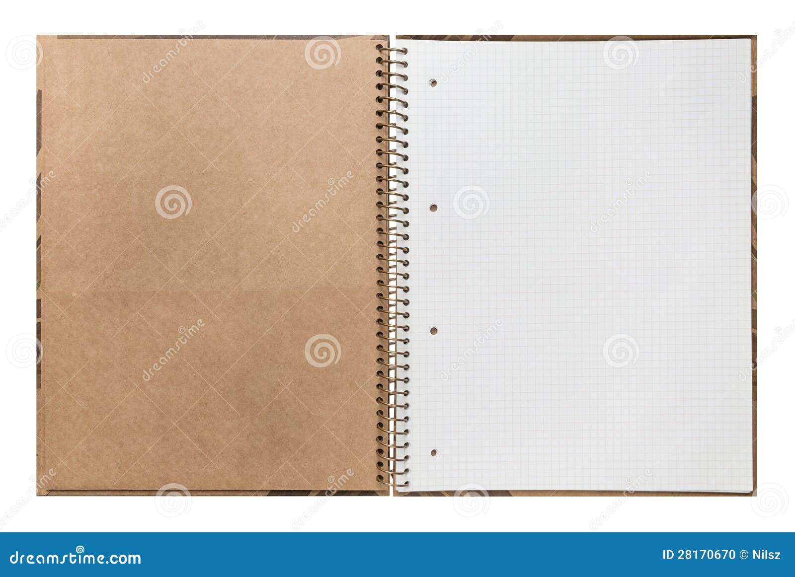 Blank open ring binder stock photo. Image of supply, note - 28170670