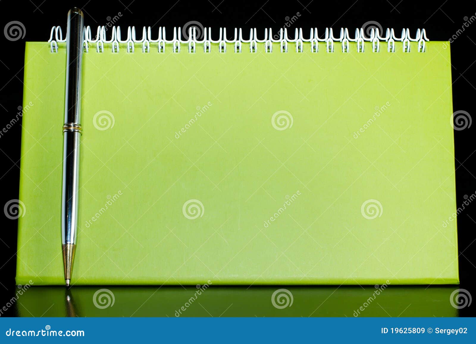 Blank organizer with pen stock image. Image of square - 19625809