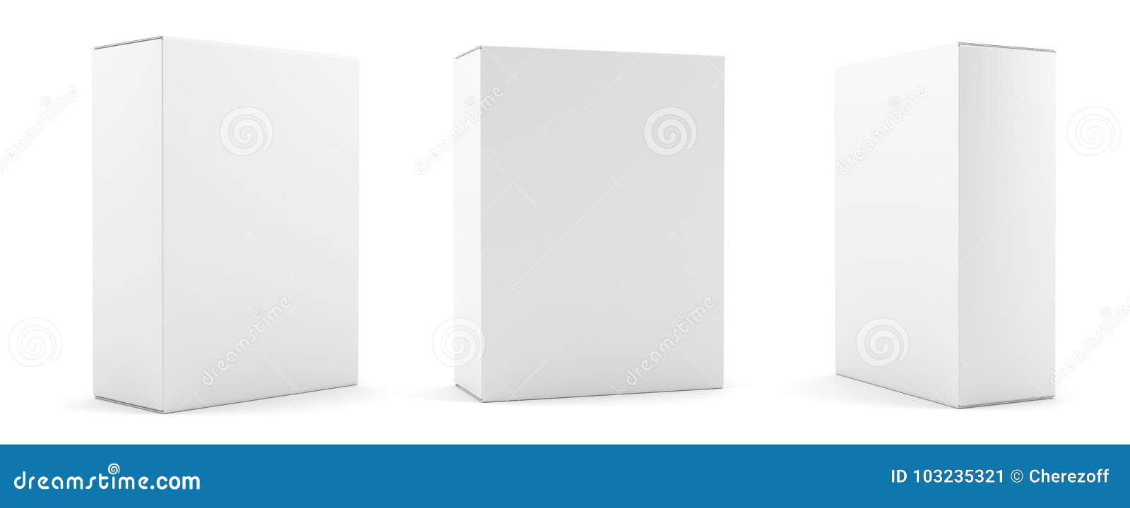 Blank package Box set stock image. Image of merchandise - 103235321