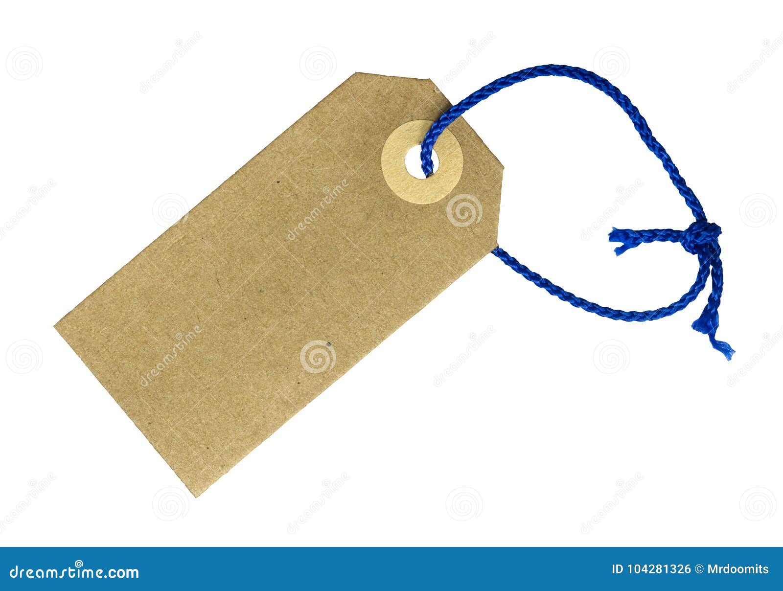 Blank Package Label stock photo. Image of aged, cardboard - 104281326