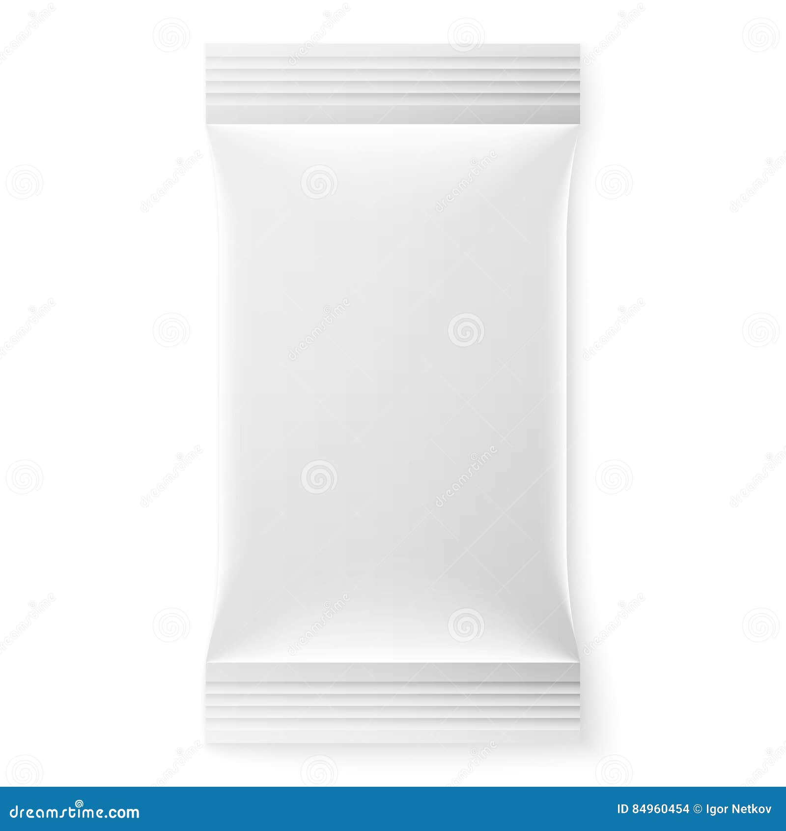 Blank package template stock vector. Illustration of gray - 84960454
