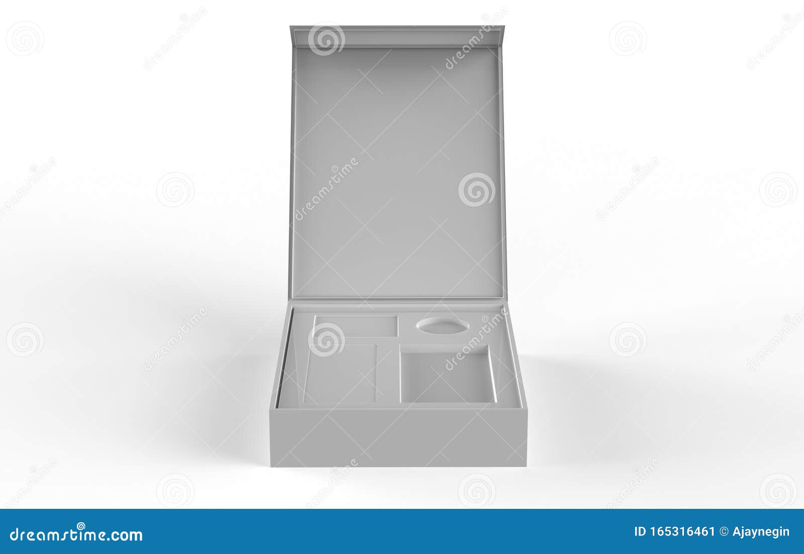 Blank packaging boxes stock illustration. Illustration of open - 165316461