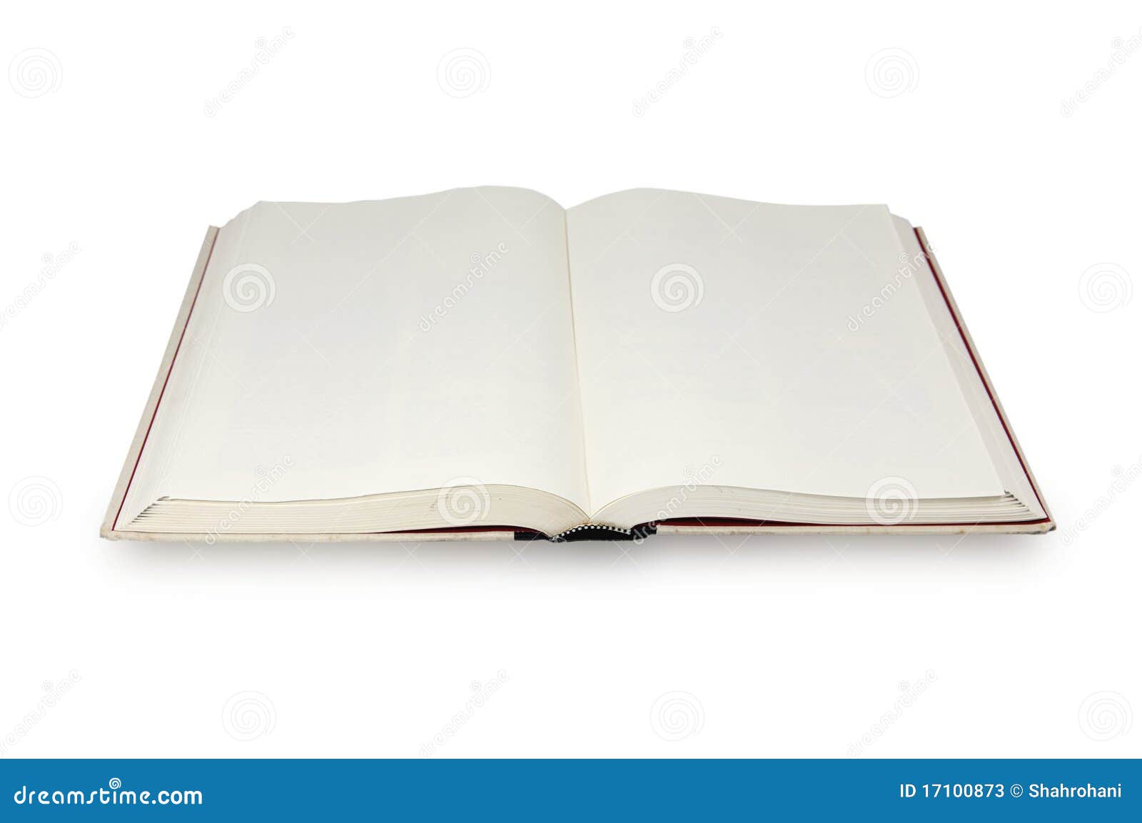 Blank page book stock image. Image of blank, white, object - 17100873