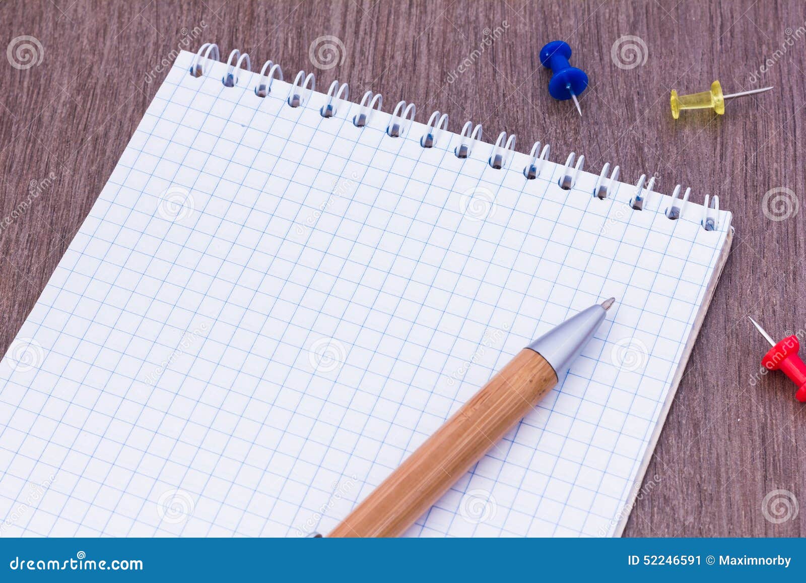 Blank page notepad stock image. Image of entrepreneur - 52246591