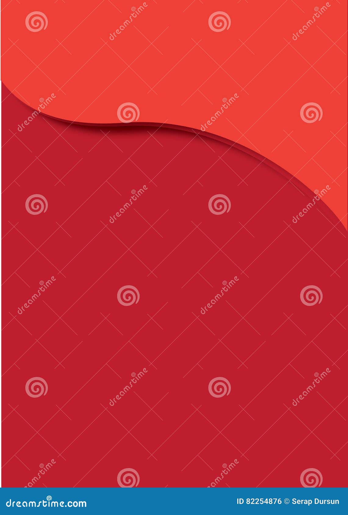 Blank Page Template stock illustration. Illustration of colorful - 82254876